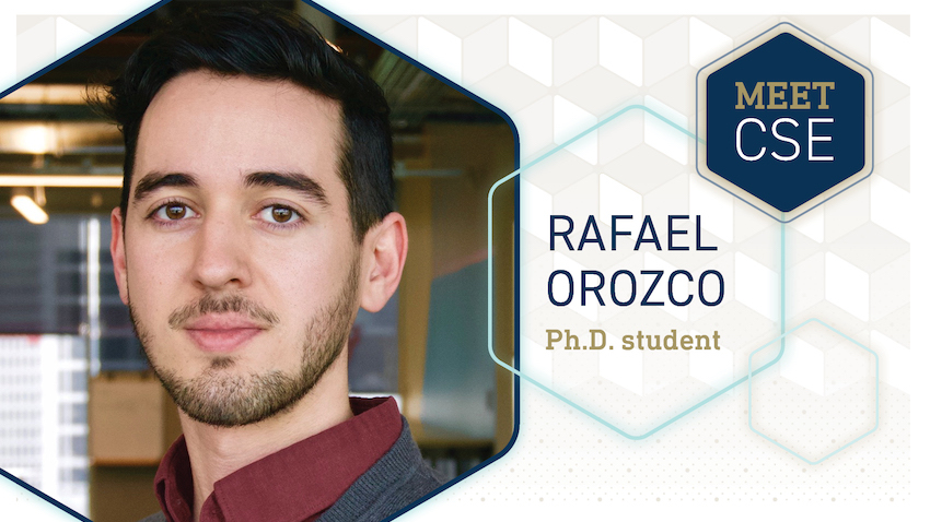 Meet CSE Profile: Ph.D. Student Rafael Orozco | College of Computing